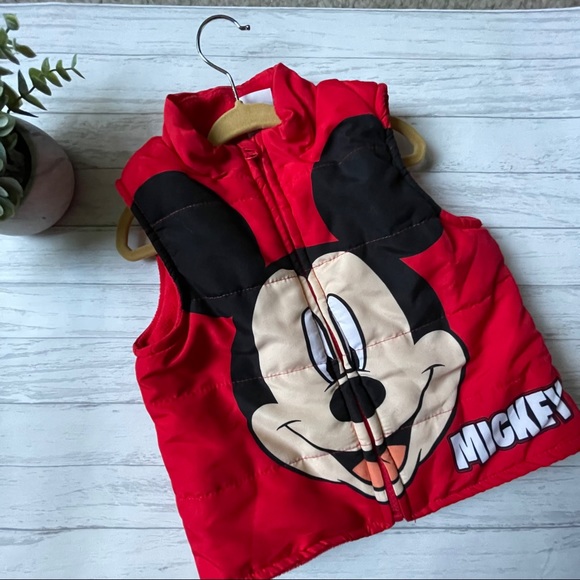 Disney | Jackets & Coats | Disneys Mickey Mouse Vest | Poshmark